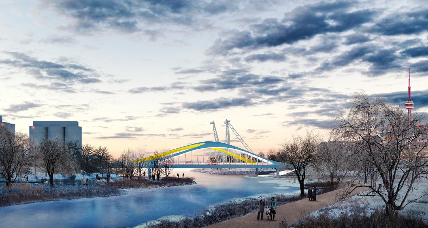 Arrival of new bridge marks milestone in Port Lands Flood Protection ...